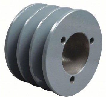 3B34SH New PowerDrive 3 Groove V-Belt Pulley 3.75" OD - SRVC Electric ...